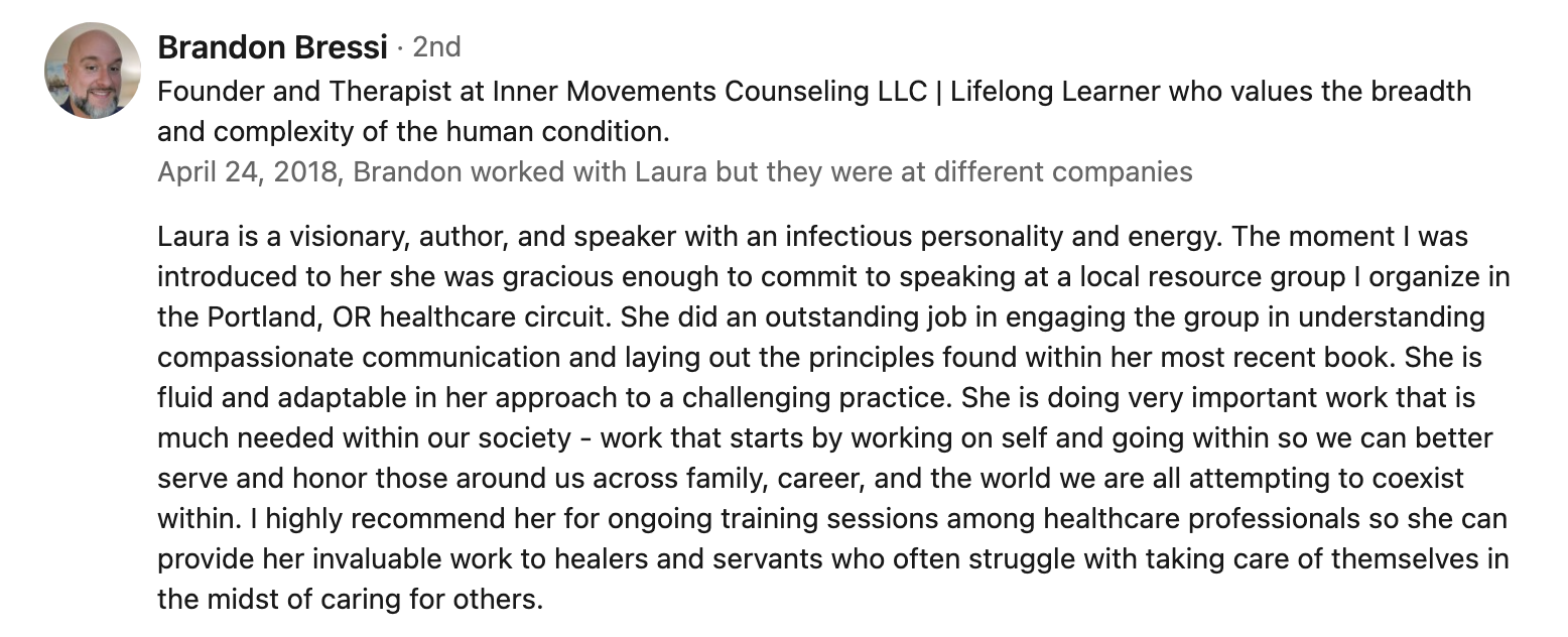 Speaking & Training - The Compassion Code Academy